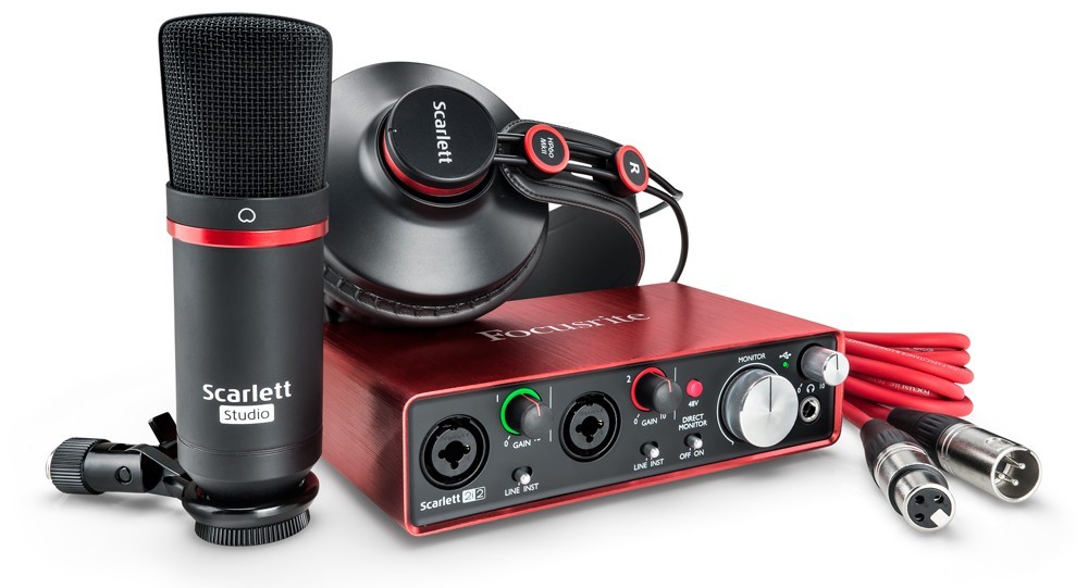 ขาย Sound Card Focusrite รุ่น Scarlett 2i2 Studio ในราคาถูก มีรีวิวให้ ...