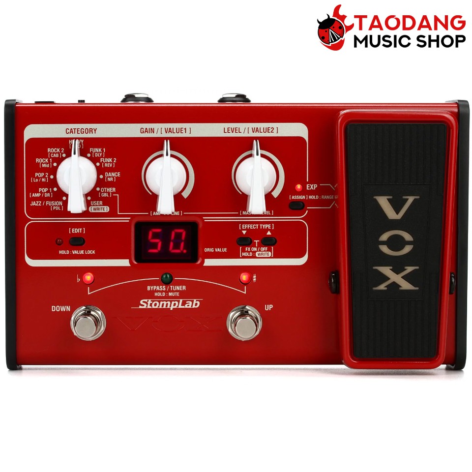 ขาย เอฟเฟคเบสไฟฟ้า VOX STOMPLAB 2B พร้อมส่วนลดพิเศษ ของแถมจัดหนัก ส่งด่วนทั่วไทย l เต่าแดง