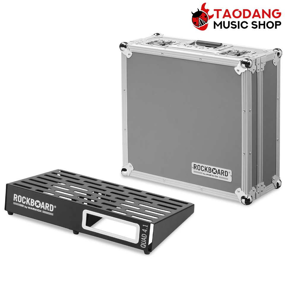 ขายบอร์ดเอฟเฟค RockBoard QUAD 4.1 Pedalboard with Flight Case พร้อม ...