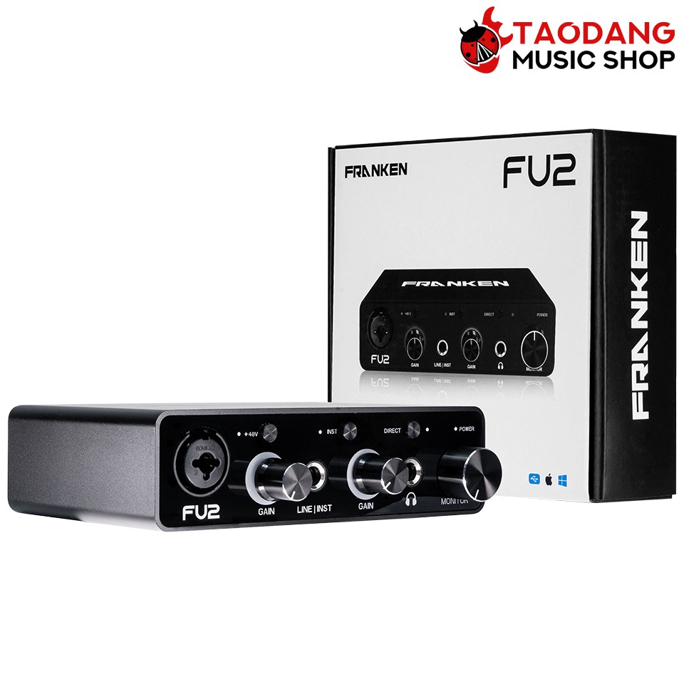 ออดิโออินเตอร์เฟส Franken รุ่น FU2 - เต่าแดง