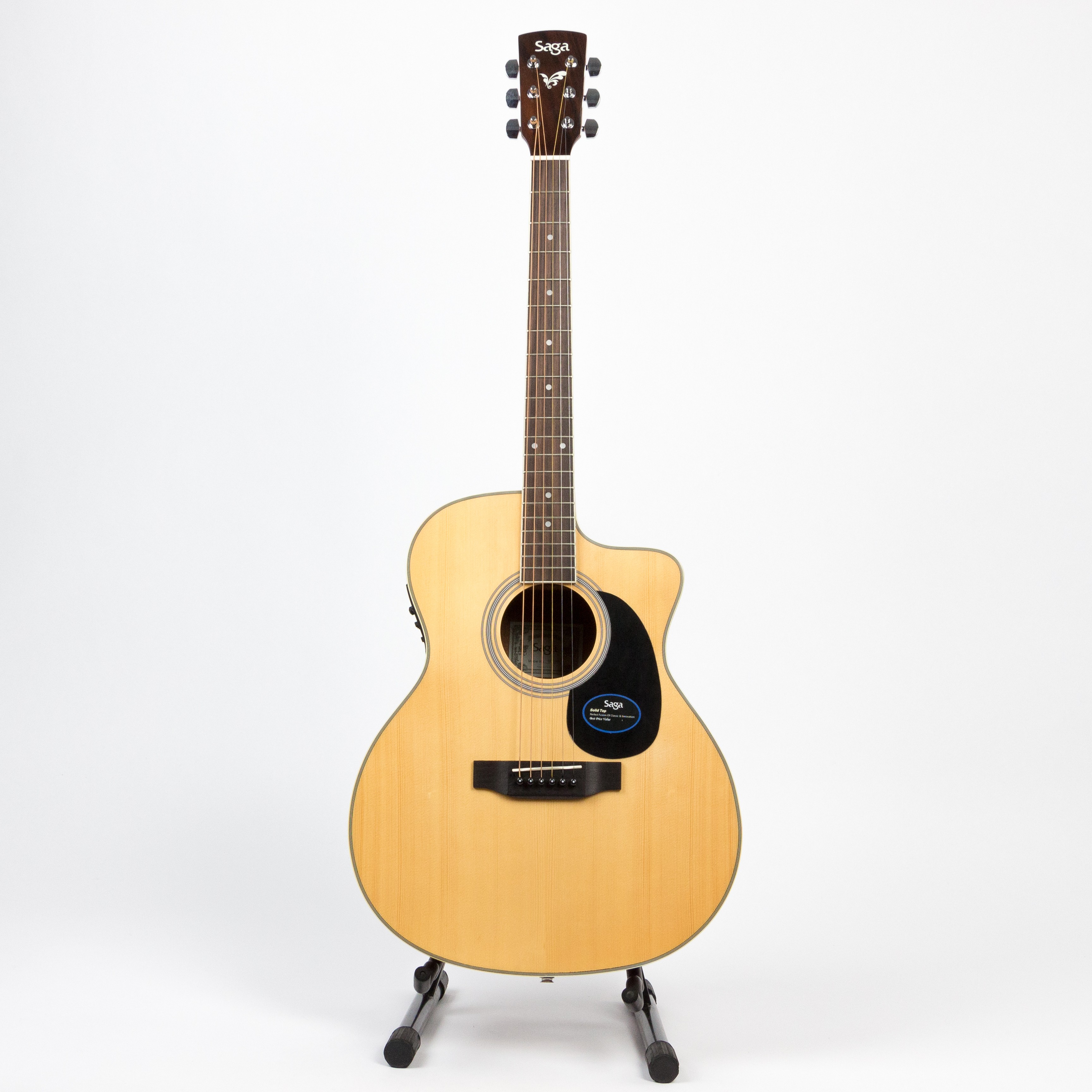 Distributors of Saga SG-700c EQ Fishman Presys Blend Mic Acoustic ...