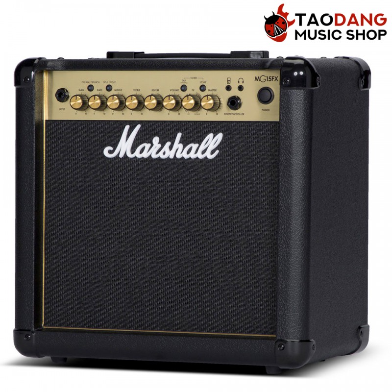แอมป์กีต้าร์ไฟฟ้า Marshall MG15FX - เต่าแดง