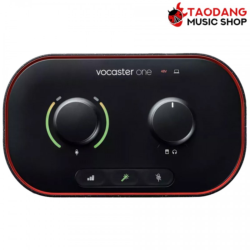 ออดิโออินเตอร์เฟส Focusrite Vocaster One - เต่าแดง