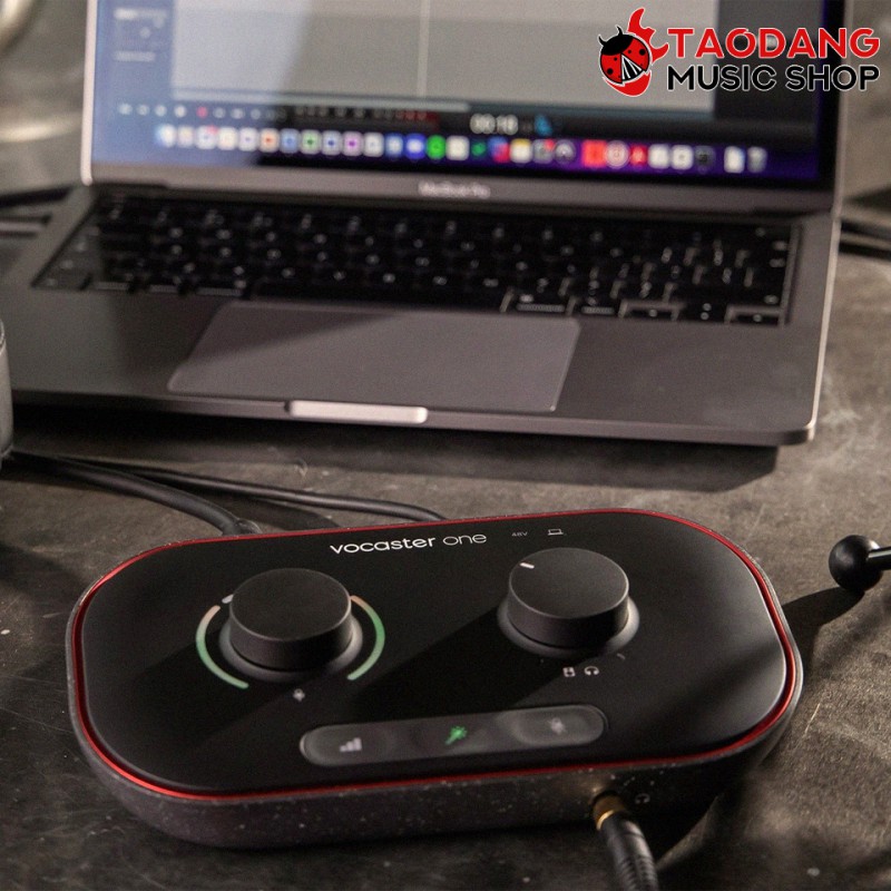ออดิโออินเตอร์เฟส Focusrite Vocaster One - เต่าแดง