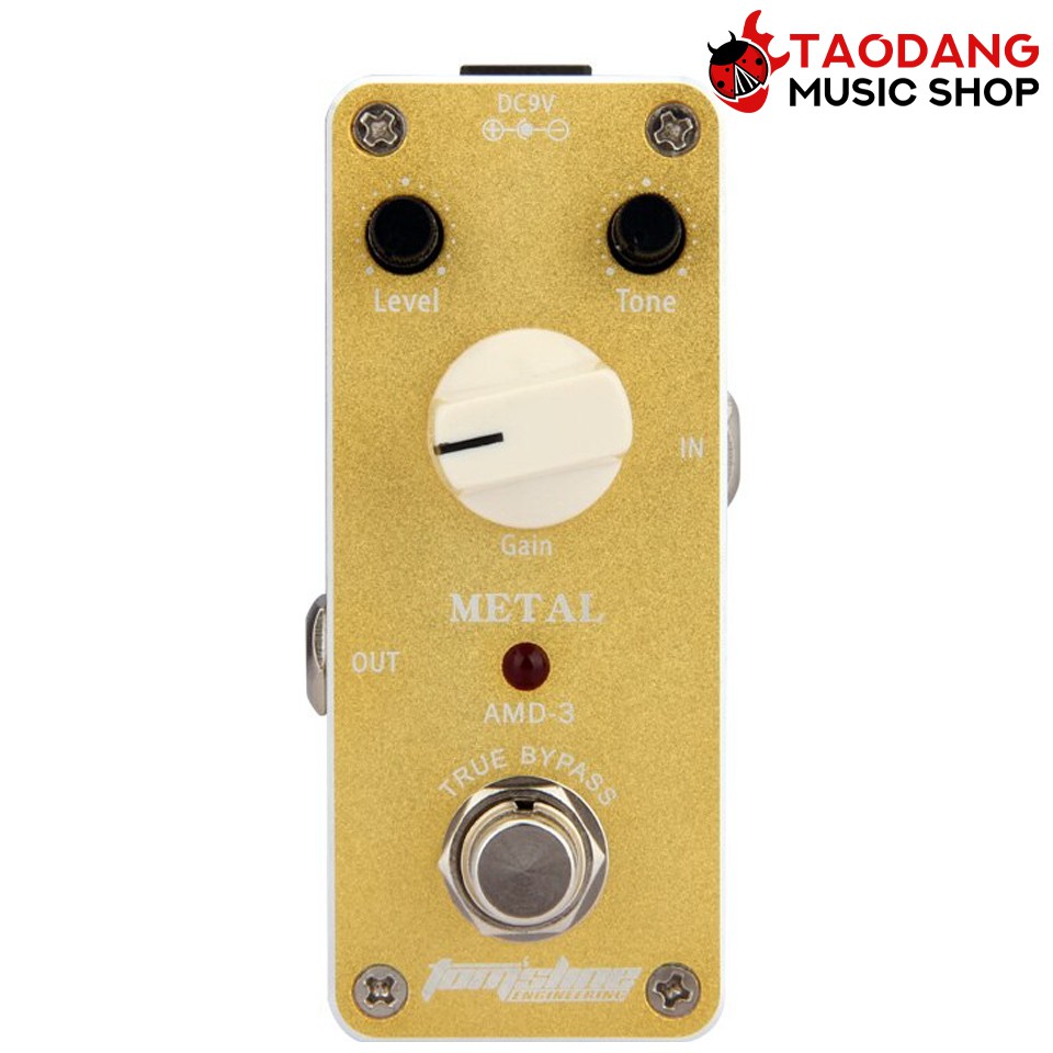เอฟเฟคกีต้าร์ Tom' Line Engineering AMD-3 Metal Distortion - เต่าแดง