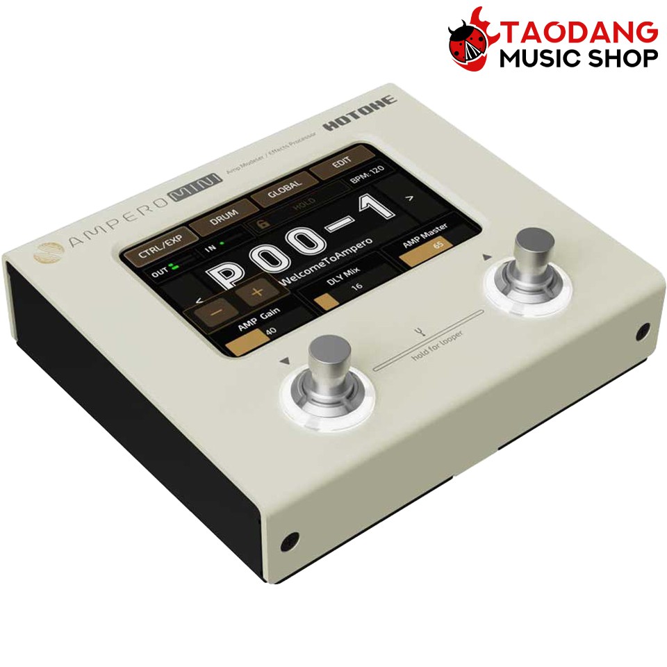 เอฟเฟคกีต้าร์ Hotone Ampero Mini - เต่าแดง