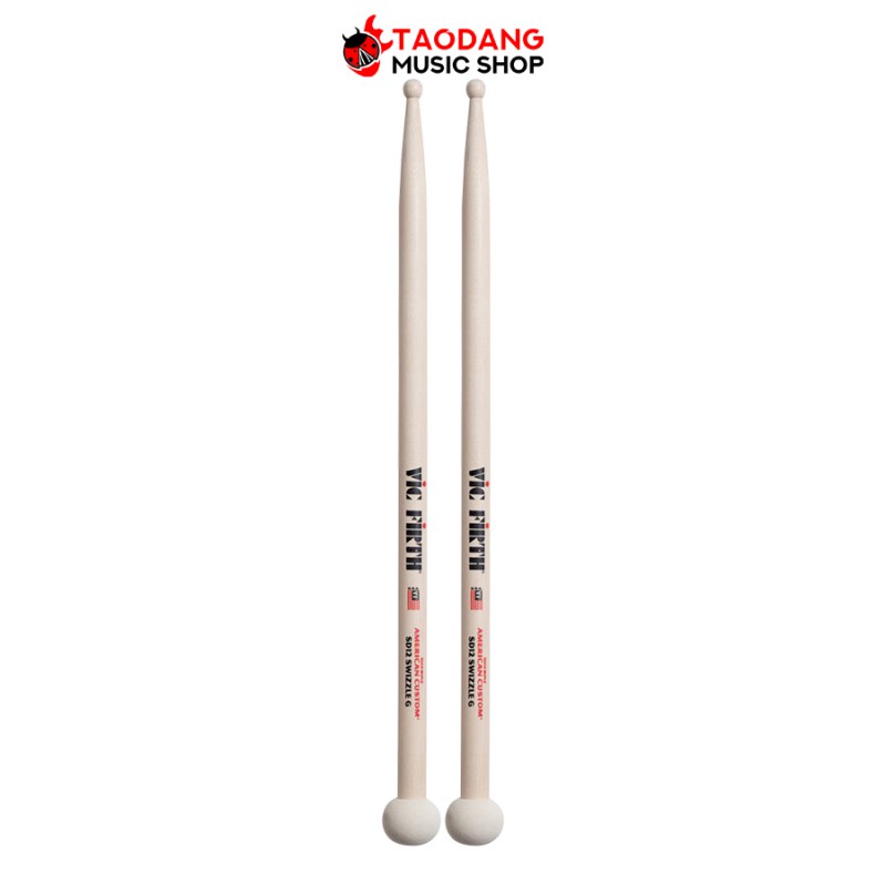 ไม้กลอง Vic-Firth American Custom Malletsticks เบอร์ SD12 - เต่าแดง