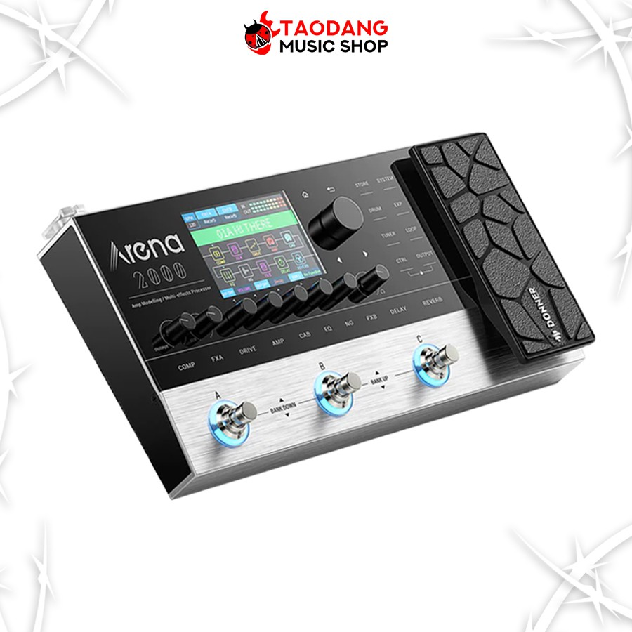 มัลติเอฟเฟค Donner ARENA 2000 Silver ราคาดีมีโปร พร้อมเสียง ผ่อน0% ...