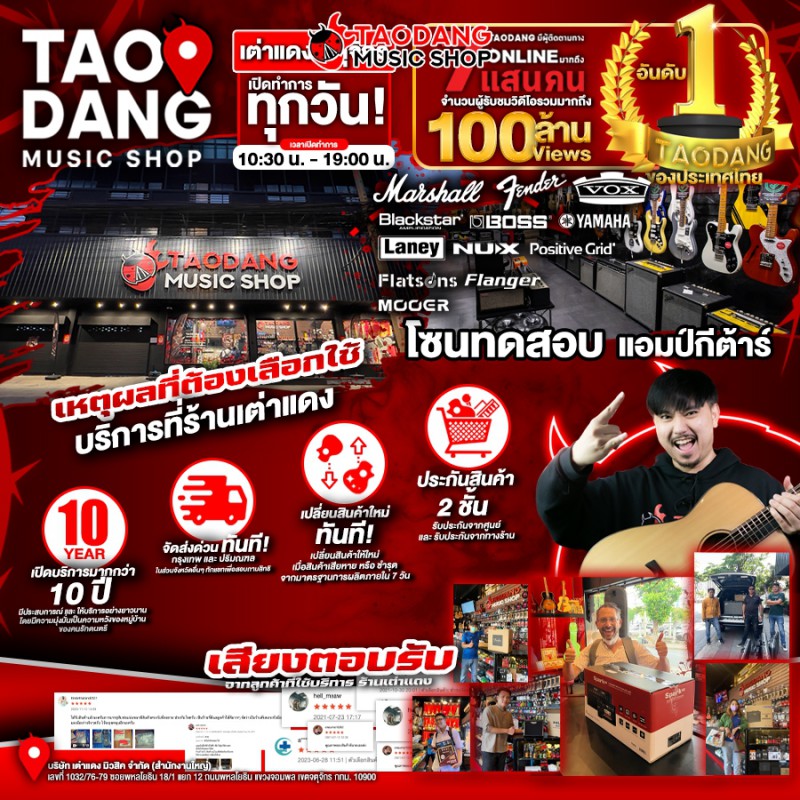 แอมป์เบส DK Technology iB-30 สี Purple - เต่าแดง