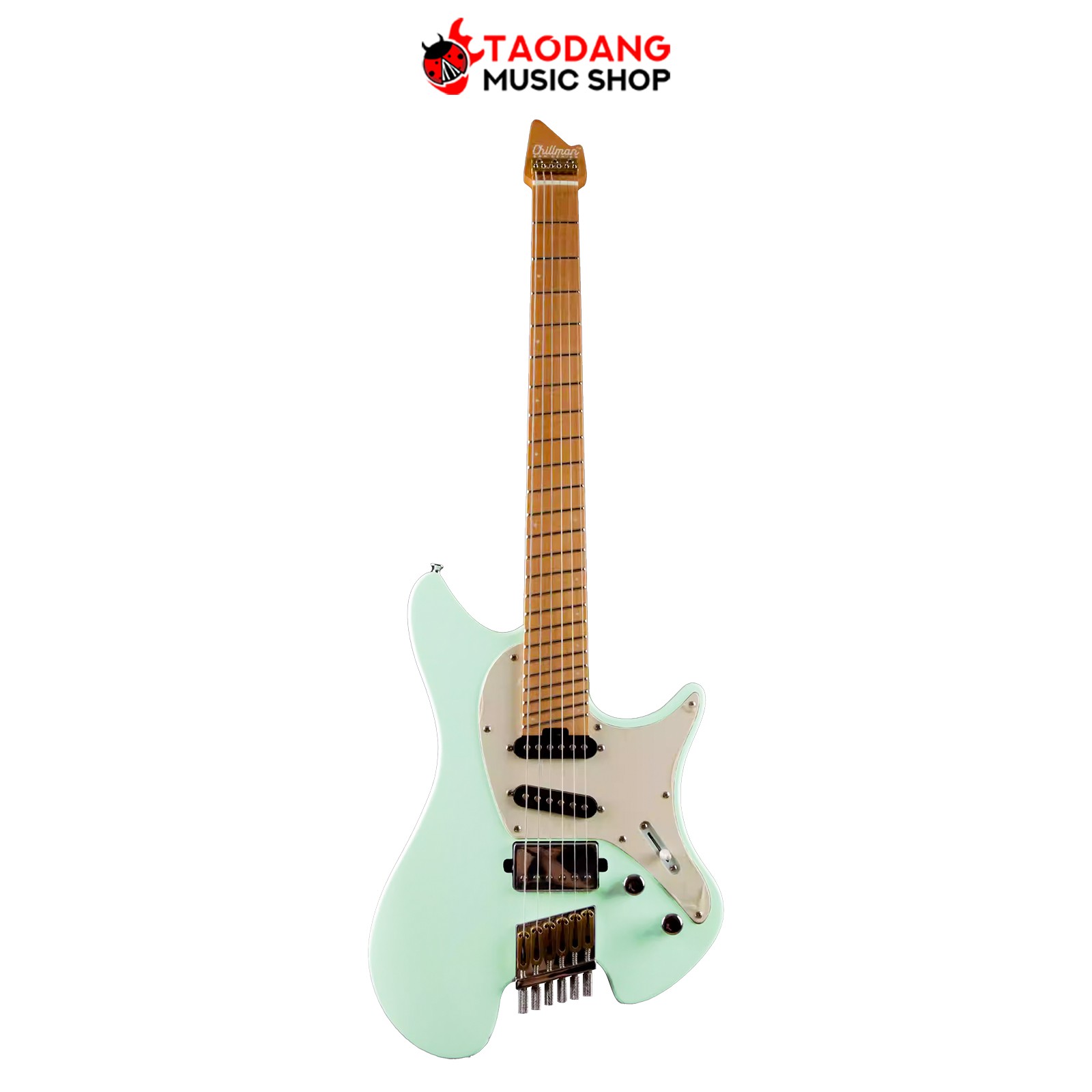 กีต้าร์ไฟฟ้า Chillman ERA Series HSS สี Surf Green - เต่าแดง