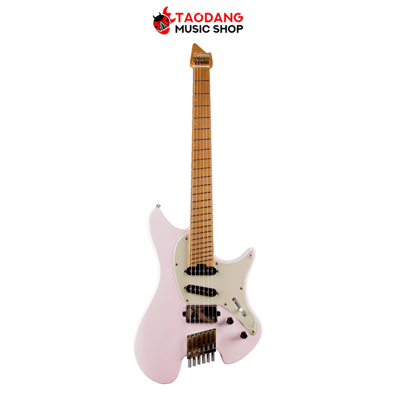 กีต้าร์ไฟฟ้า Chillman ERA Series HSS สี Shell Pink - เต่าแดง