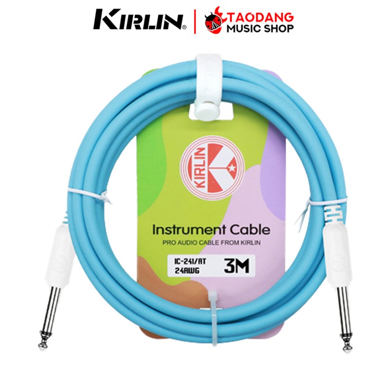สายสัญญาณโมโน Kirlin IC241 3M สี Atoll - เต่าแดง