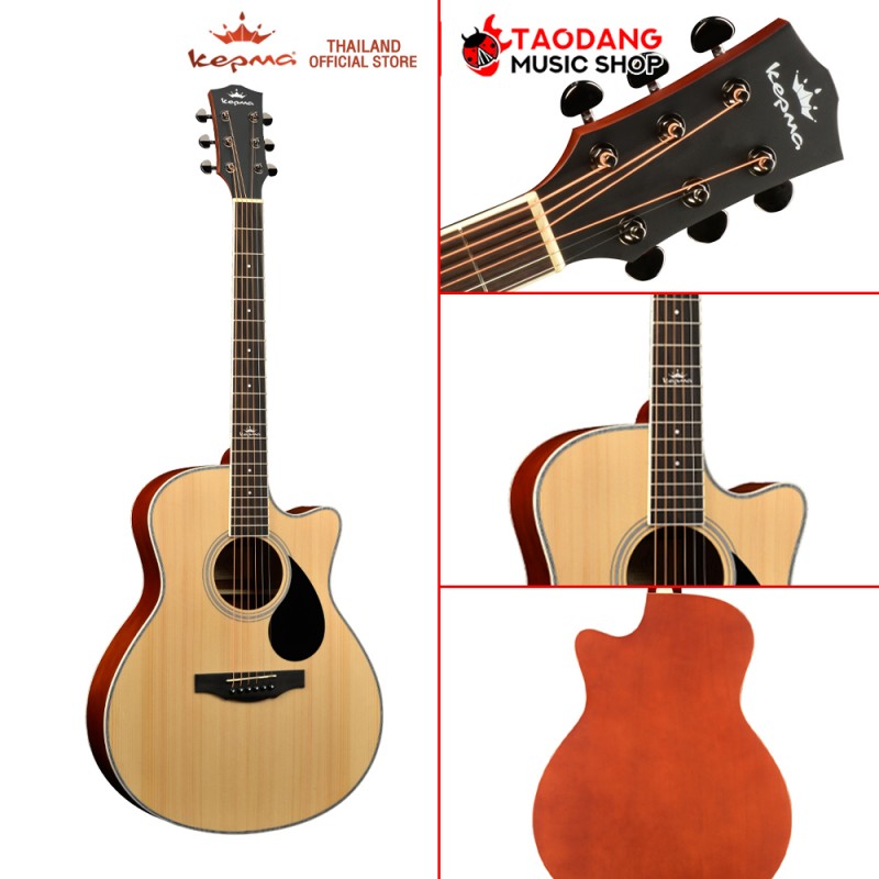 Kepma A1C Natural Acoustic Guitar 0% Installment l Taodang