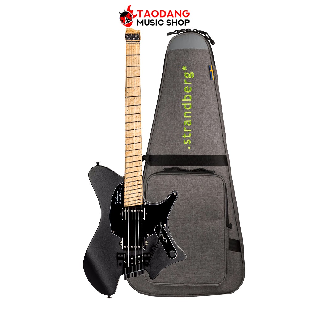 กีต้าร์ไฟฟ้า Strandberg Salen Classic NX 6 Tremolo Black 0% | เต่าแดง