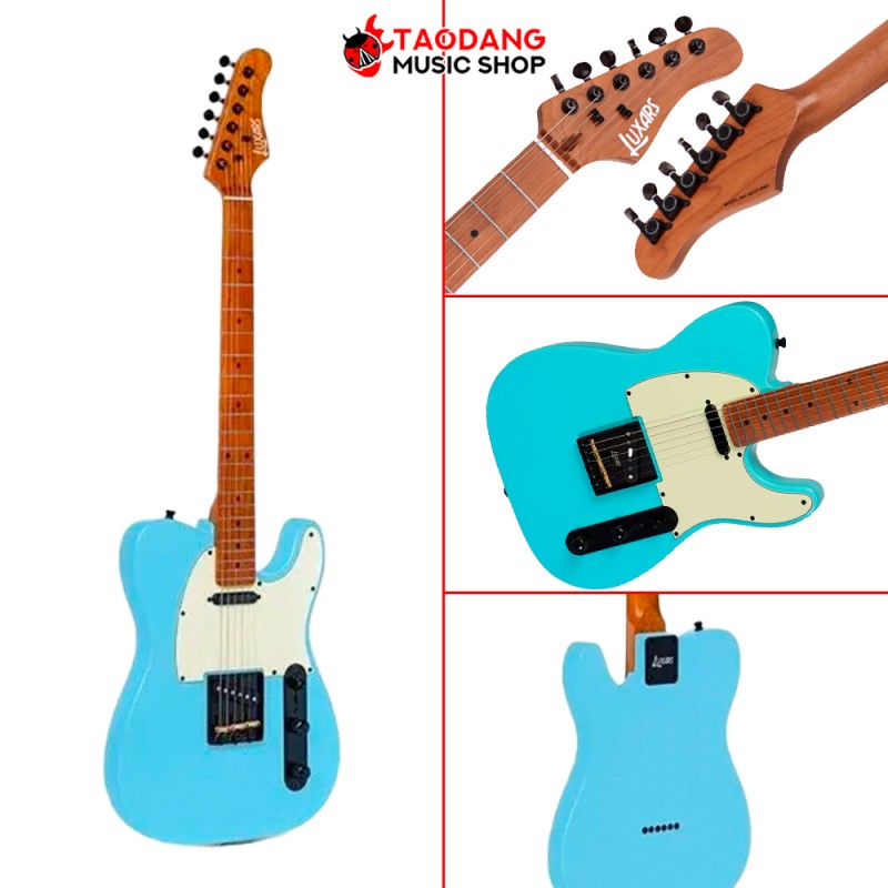 กีต้าร์ไฟฟ้า Luxars SG17 PRO HH สี Daphne Blue - เต่าแดง