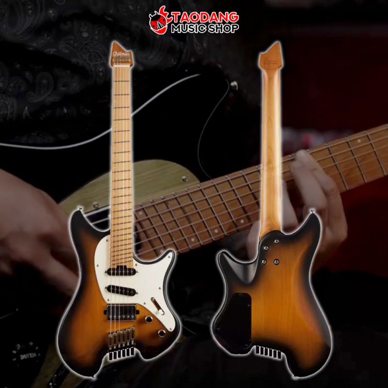 กีต้าร์ไฟฟ้า Chillman ERA Series Standard HSS สี 2Tone Sunburst - เต่าแดง