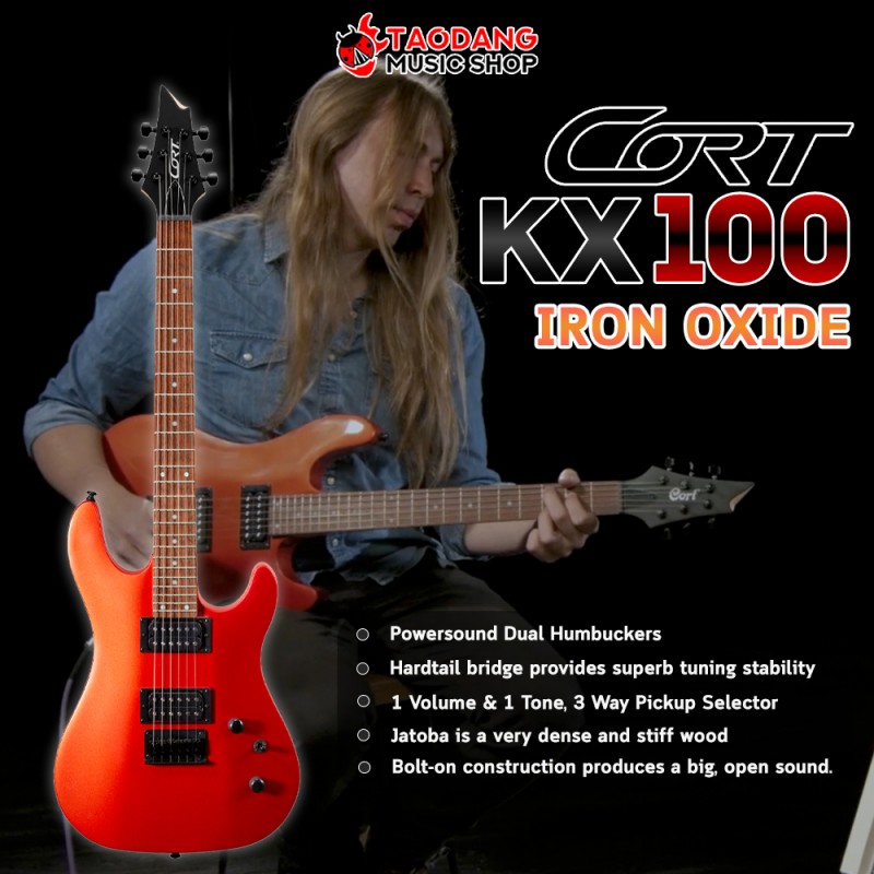 Cort KX100 IRON OXIDE Electric Guitar, 0% Installment | Taodang