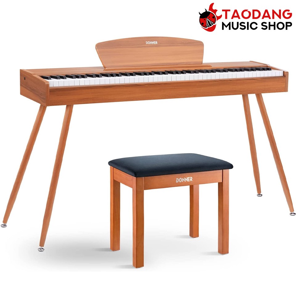 เปียโน Donner DDP80 PLUS Natural ราคาดีมีโปร ผ่อน0% l เต่าแดง