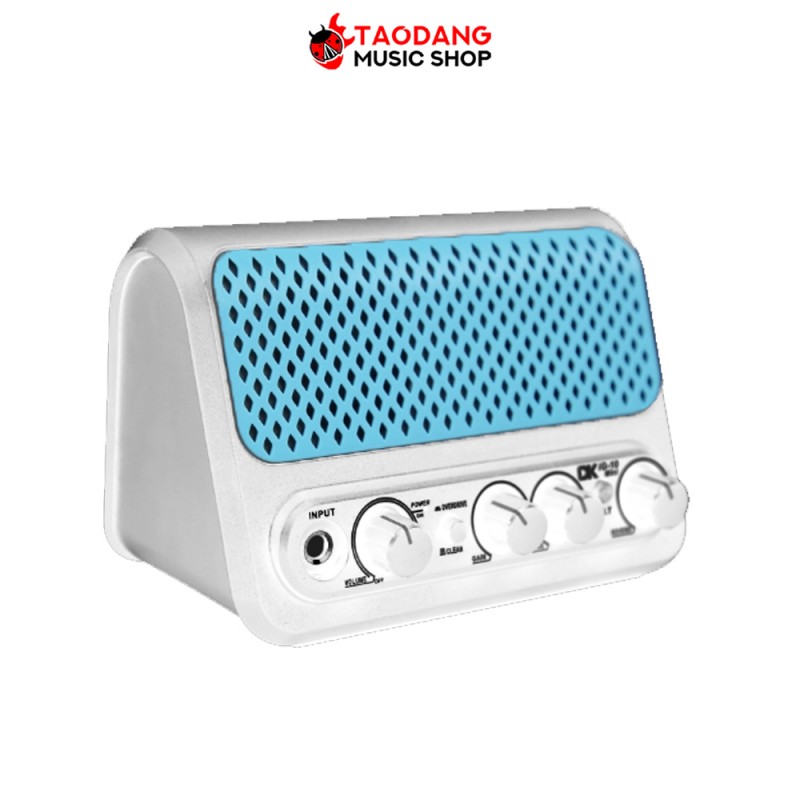 แอมป์กีต้าร์ไฟฟ้า Dk technology iG10 MINI สี White & Blue - เต่าแดง