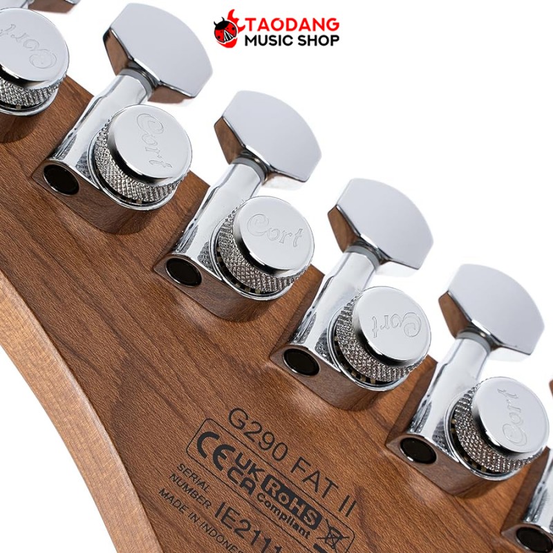 กีต้าร์ไฟฟ้า Cort G290 FAT II สี Trans Black Burst - เต่าแดง