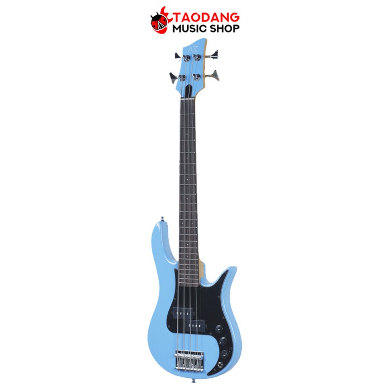 เบสไฟฟ้า Akama Mini Groove Bass สี Sonic Blue - เต่าแดง
