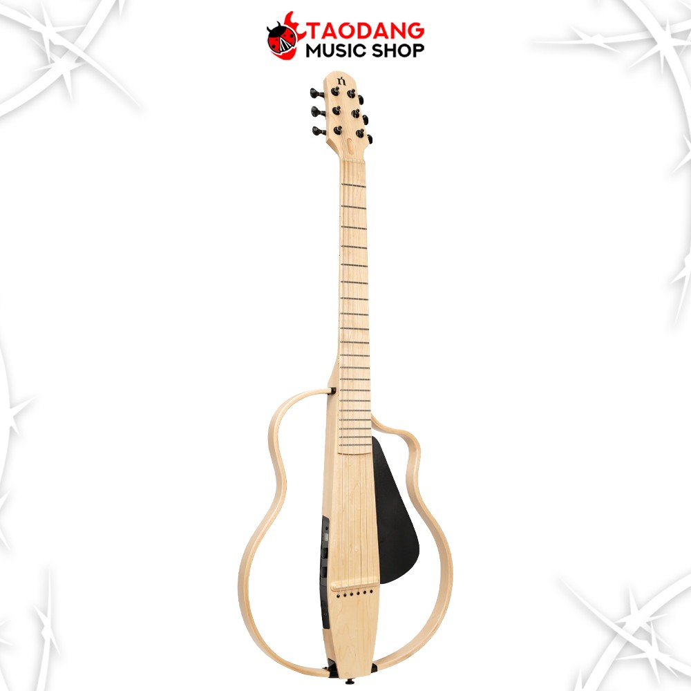 กีต้าร์โปร่งไฟฟ้า Natasha NBSG Steel สี Maple - เต่าแดง