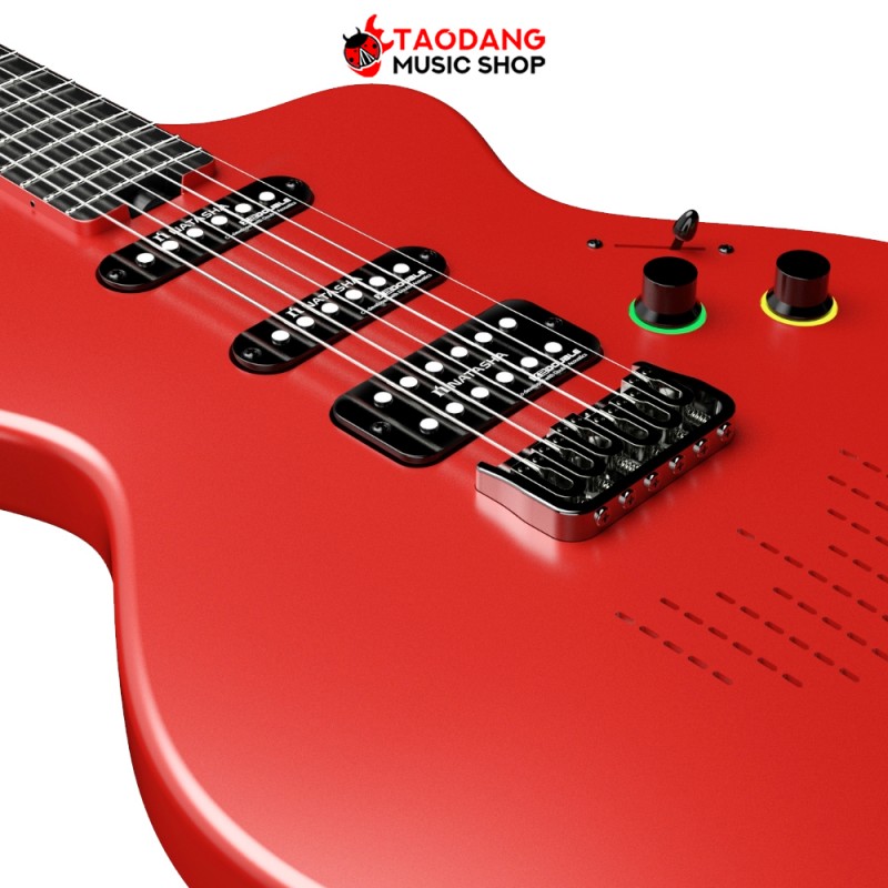 Natasha Nebula Imperial Red Smart Guitar Best Price, 0% Installment ...