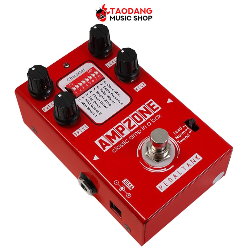 เอฟเฟคกีต้าร์ PedaTank Amp Zone classic amp in a box - เต่าแดง