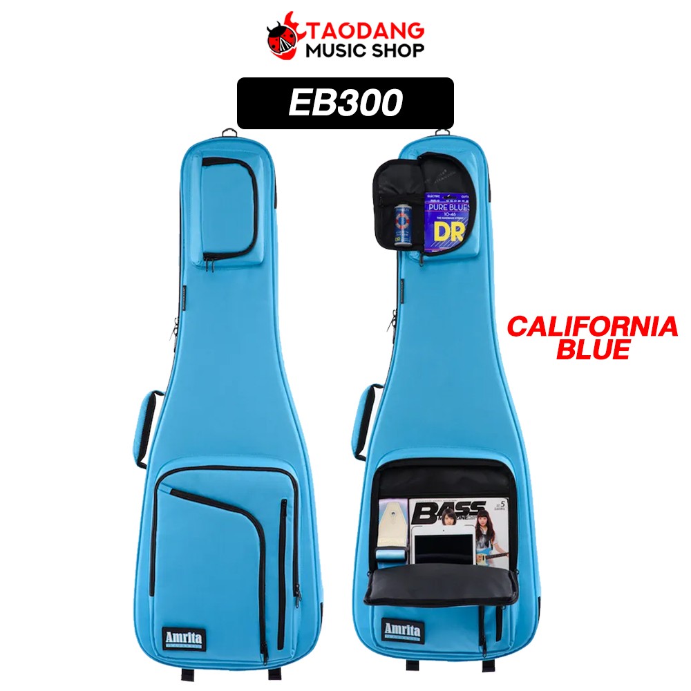 กระเป๋าเบสไฟฟ้า Moonwalk EB300 สี California Blue - เต่าแดง