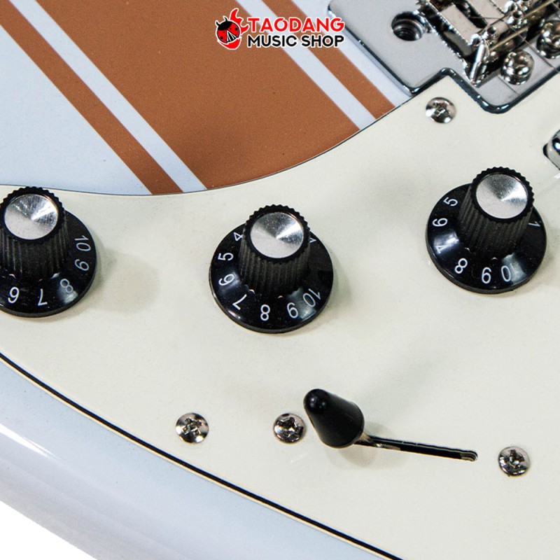 กีต้าร์ไฟฟ้า Kazuki ZEN Series Ginsha Gray Clay Stripe 0% | เต่าแดง