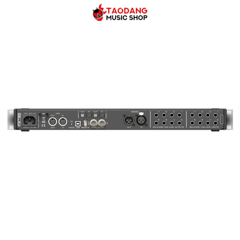 Audio Interface RME Fireface 802 FS Silver - เต่าแดง