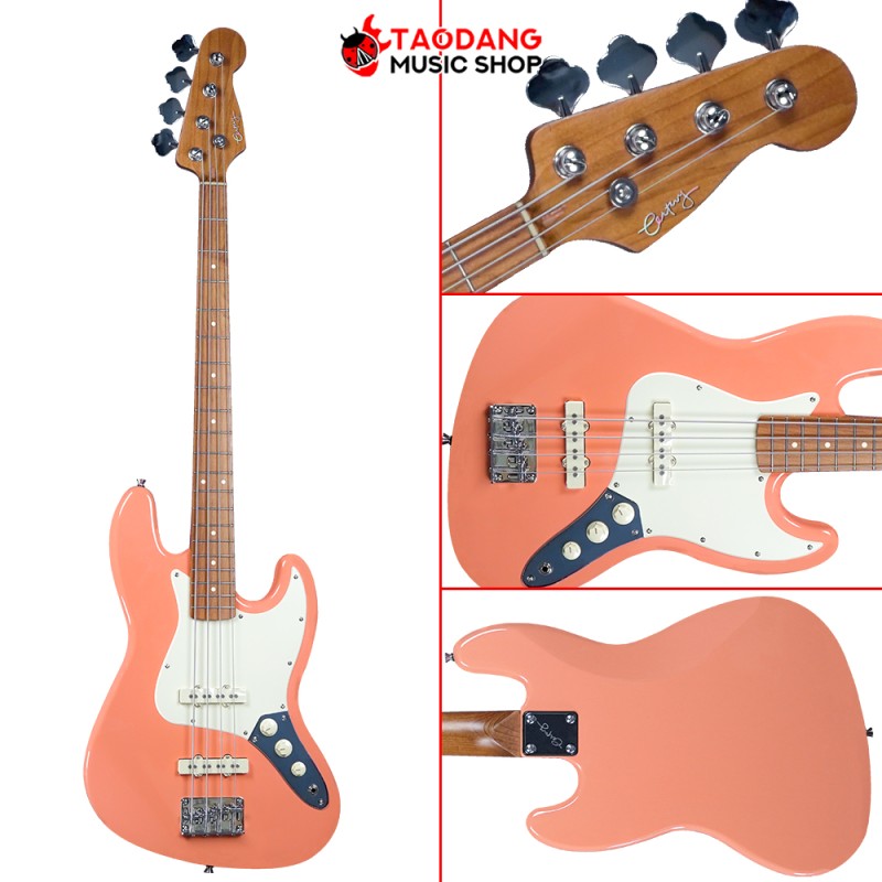 Century Soft Pale Jazz Bass Thai Tea Electric Bass, 0% | Taodang