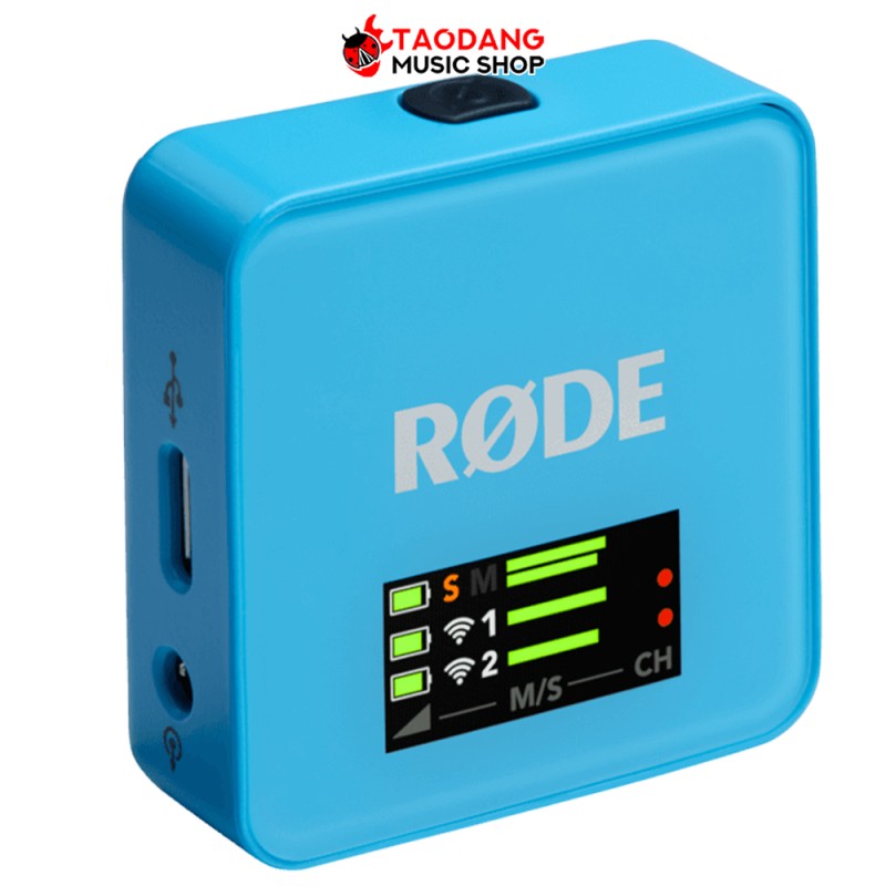 ไวเลสไมค์โครโฟน Rode Wireless GO (Gen 3) Blue ผ่อน0% พร้อมส่งl เต่าแดง