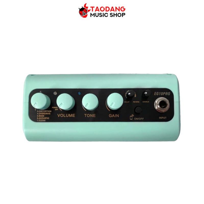 Skysonic Bass EG10PRO Mint Green Bass Amplifier - เต่าแดง