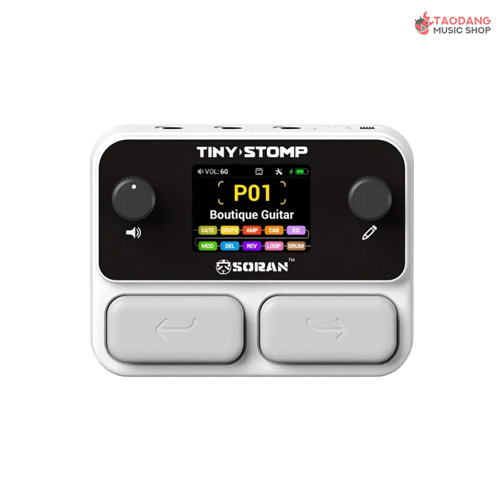 มัลติเอฟเฟค Soran Tiny Stomp ราคาดี มีโปร พร้อมเสียง ผ่อน0% | เต่าแดง
